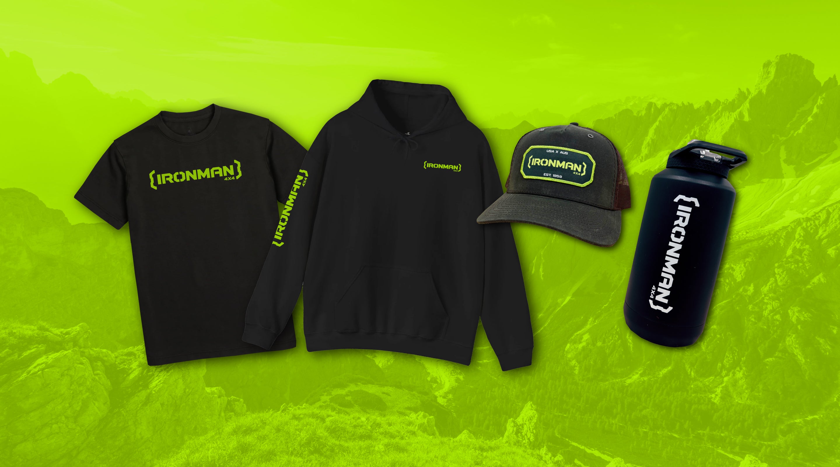 Swag & Merch – IRONMAN 4X4 America