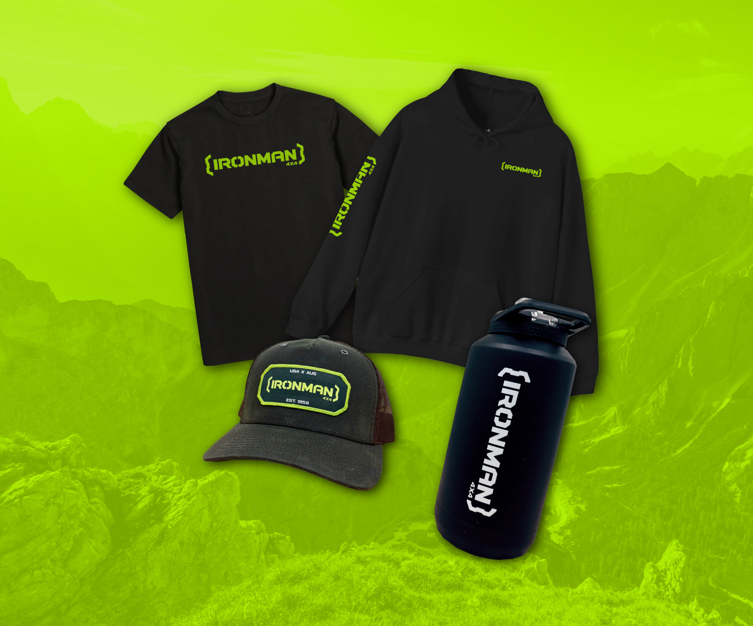 Swag & Merch – IRONMAN 4X4 America