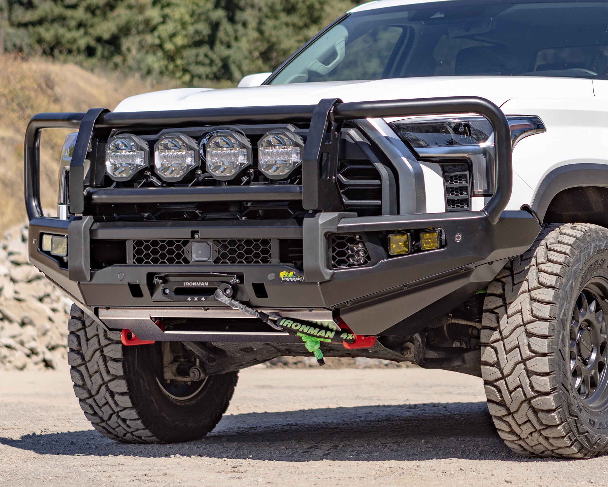 Apex Triple Hoop Front Bumper for Toyota Tundra (2022+) – IRONMAN 4X4 USA