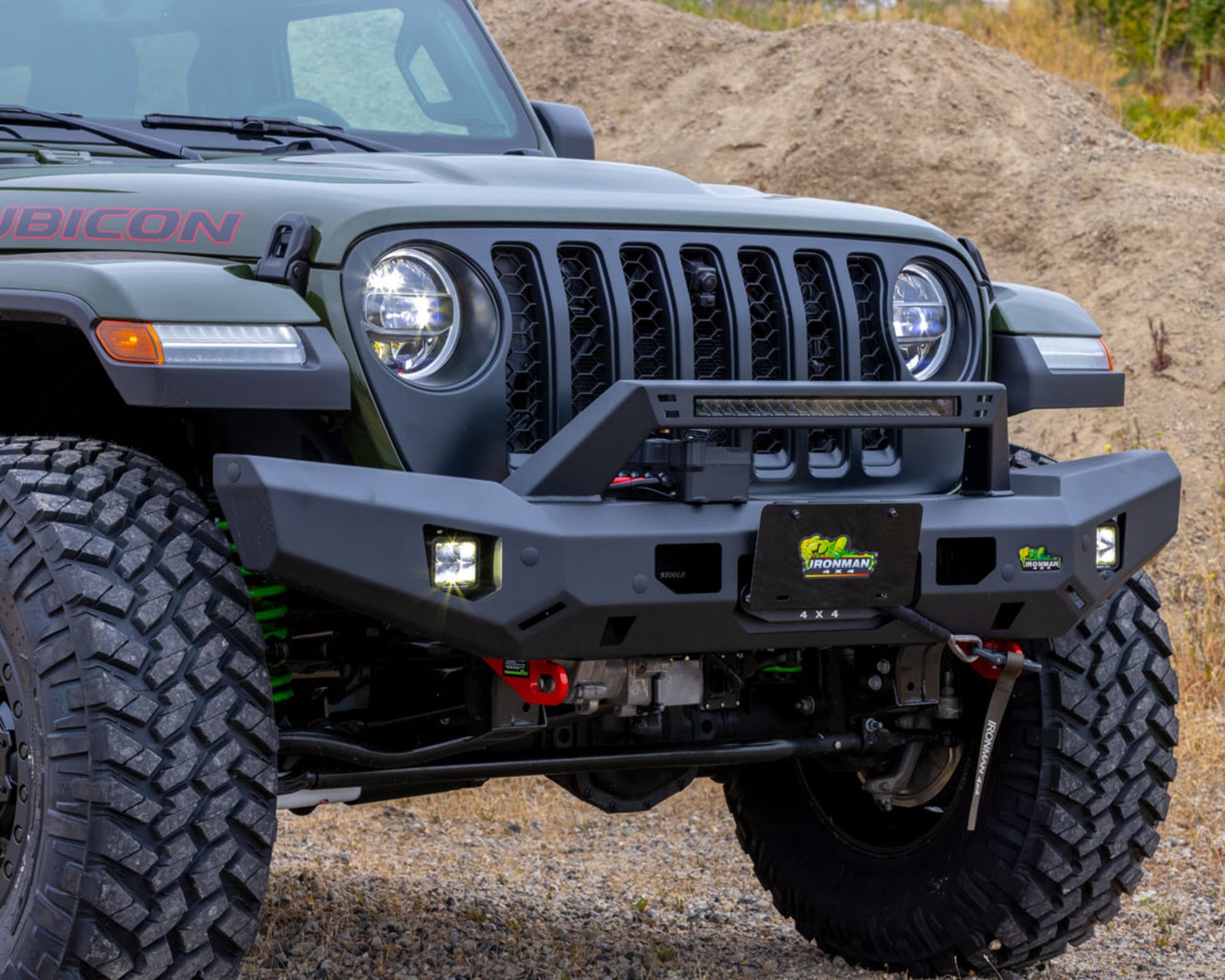 Raid Full Length Front Bumper Kit for Jeep Wrangler JL/JLU (2018 ...