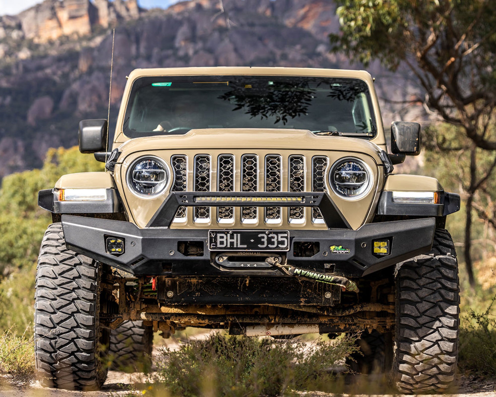 Raid Full Length Front Bumper Kit for Jeep Gladiator JT (2020 ...