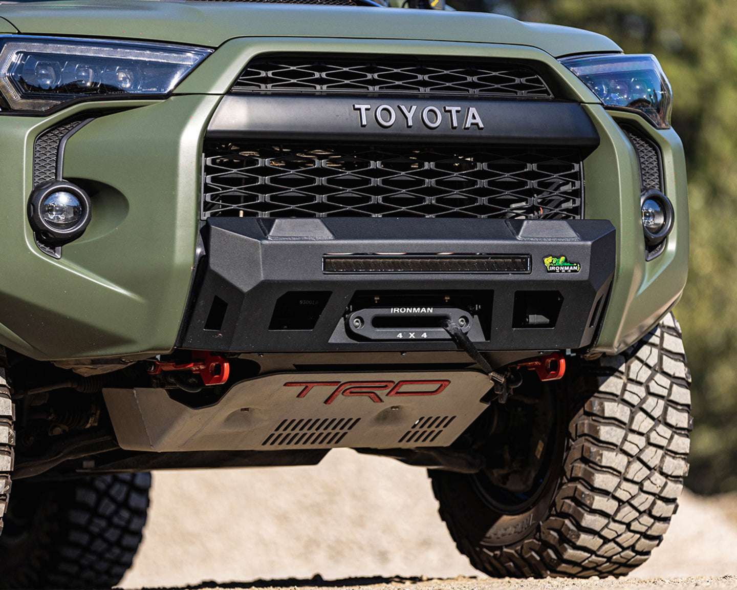 Raid Front Winch Bumper Kit for Toyota 4Runner (2014-2024) – IRONMAN ...