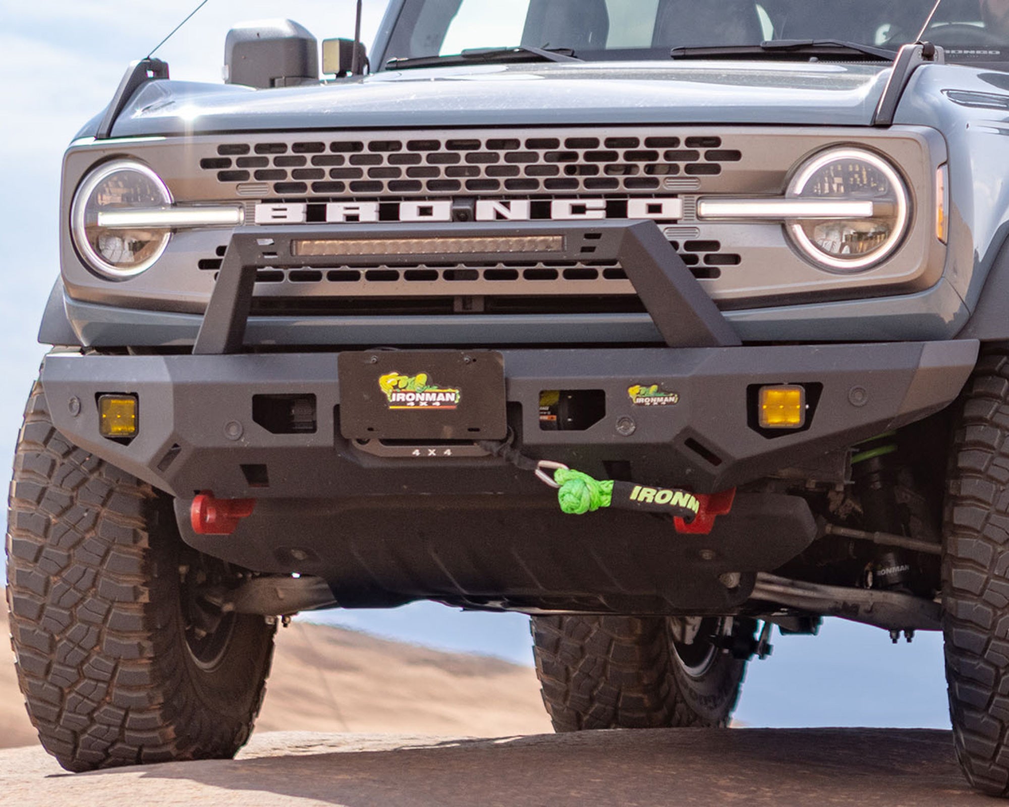 Iron Bull Bumpers Ford Bronco TrailFX BR001T Ford Bronco Standard