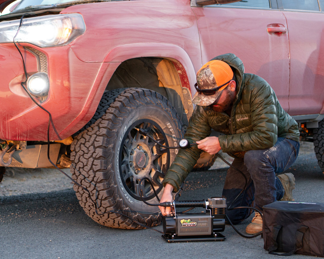 AIR CHAMP PRO 5.65CFM - 12V Heavy Duty Portable Air Compressor ...