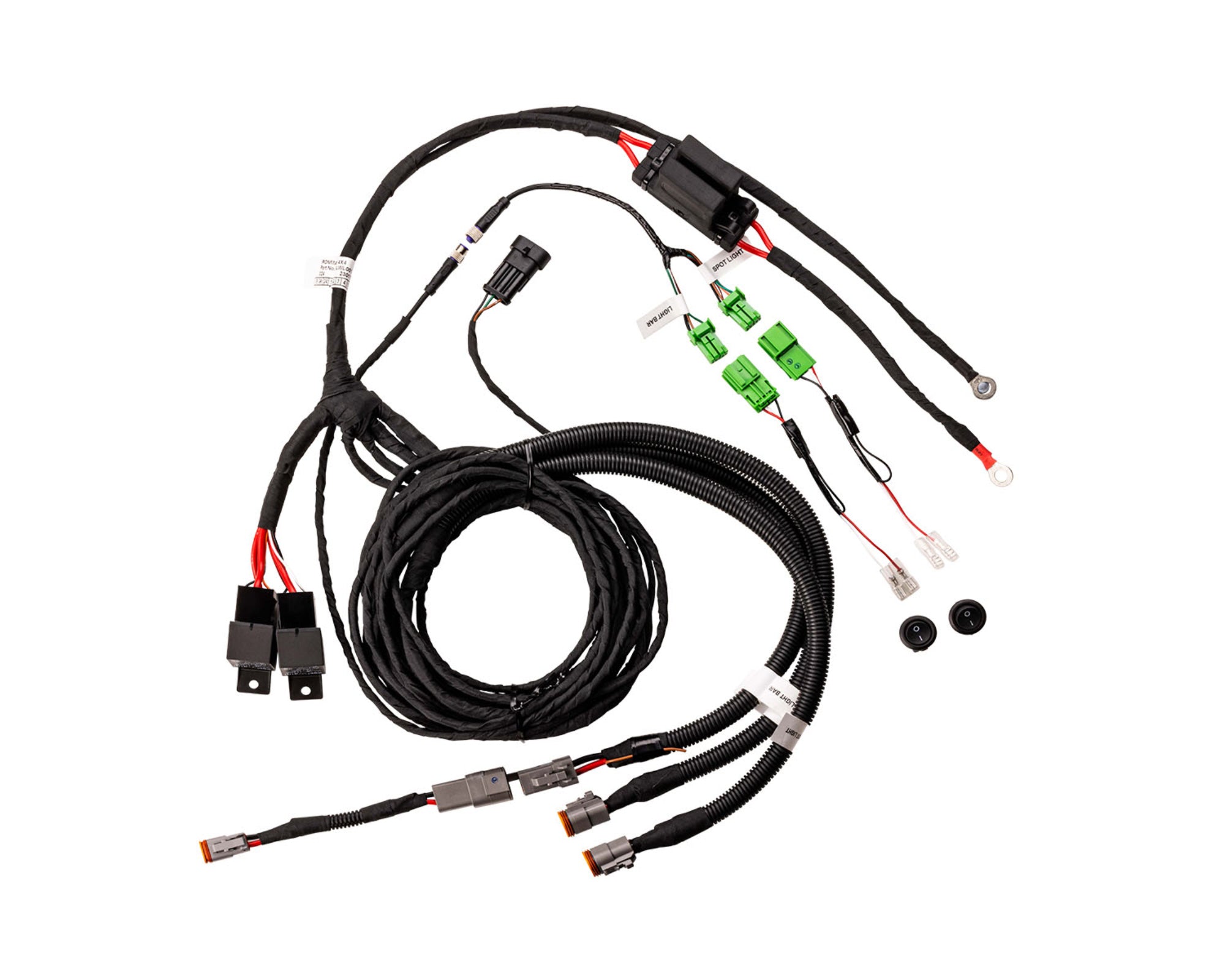 Scope 5" & 7" LED Driving Light Wiring Harness – IRONMAN 4X4 America