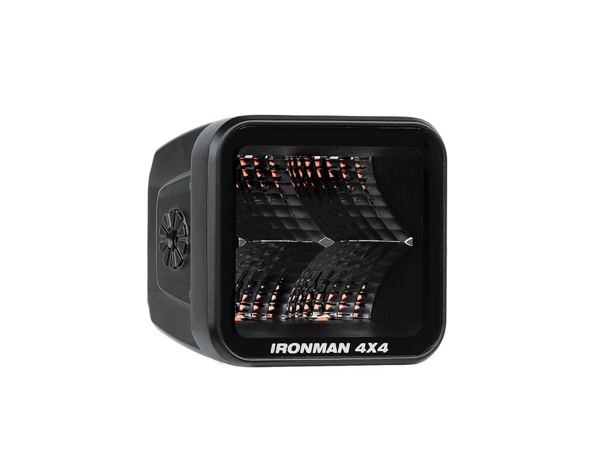 2.8" LED Cube Light (Flood Beam, Red) – IRONMAN 4X4 America
