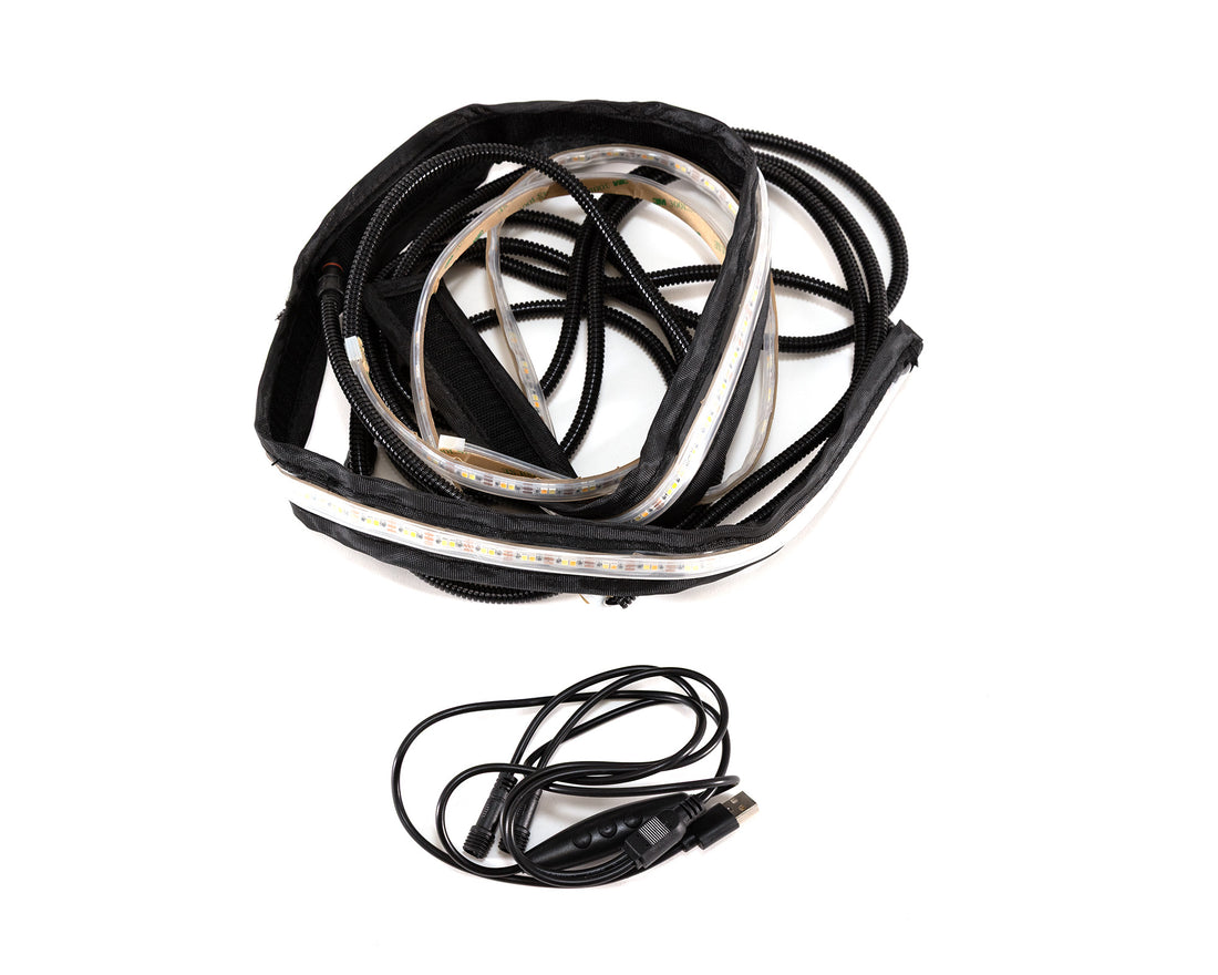LED Light Strip and Power Cable for Cross 1200 Rooftop Tent – IRONMAN ...