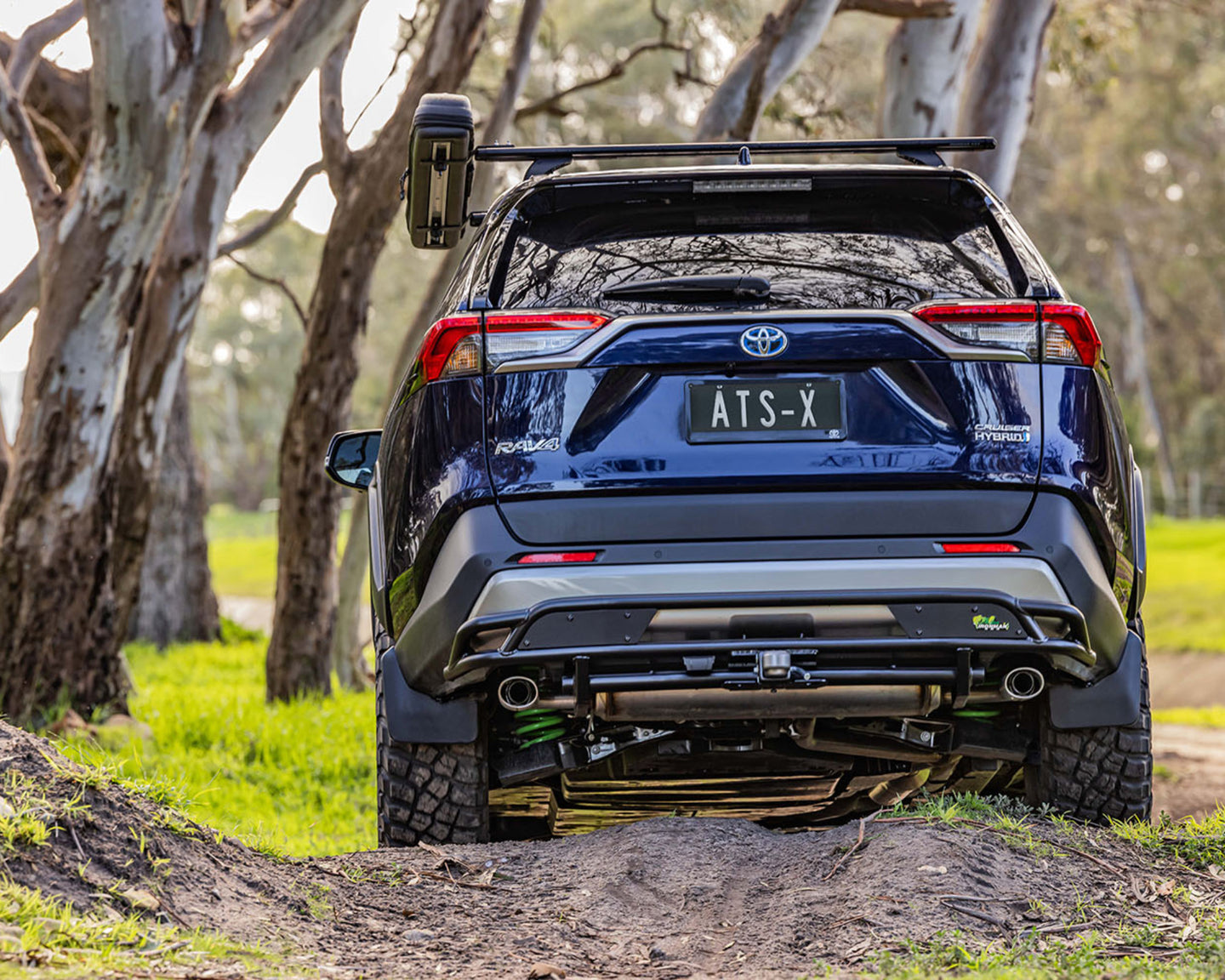ATS Rear Bumper Guard with Hitch Receiver for Toyota RAV4 (2019 ...
