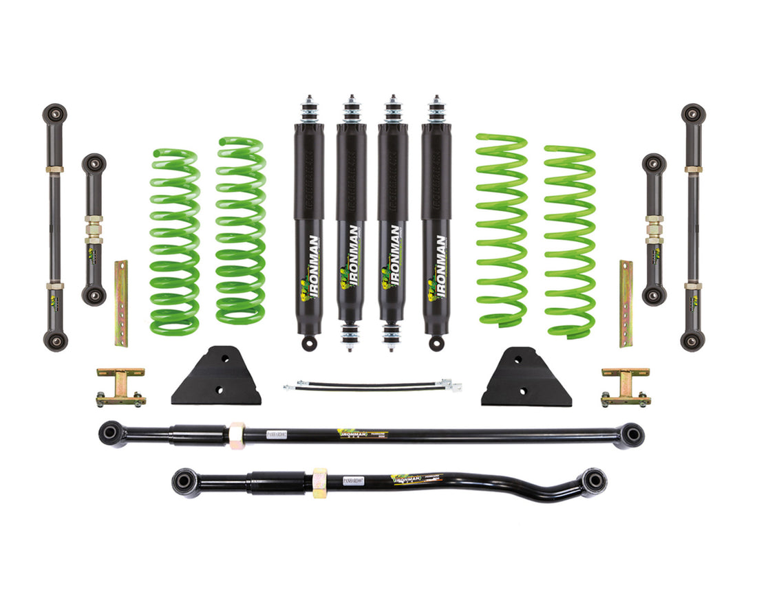 4" Foam Cell Pro Suspension Lift Kit for Toyota Land Cruiser 80 Series ...