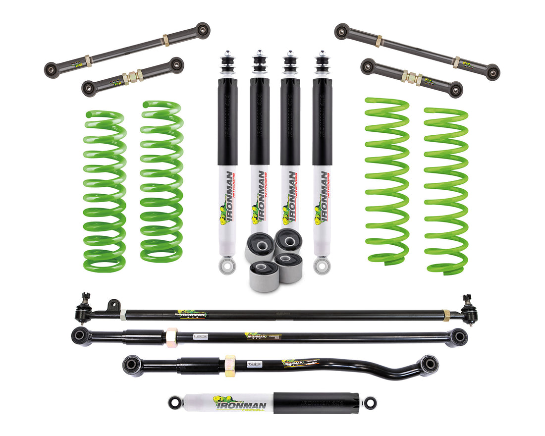 2" Nitro Gas Suspension Lift Kit for LHD Toyota Land Cruiser 80 Series ...