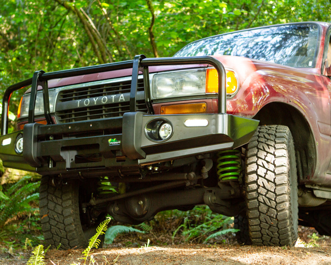 2" Nitro Gas Suspension Lift Kit for LHD Toyota Land Cruiser 80 Series ...