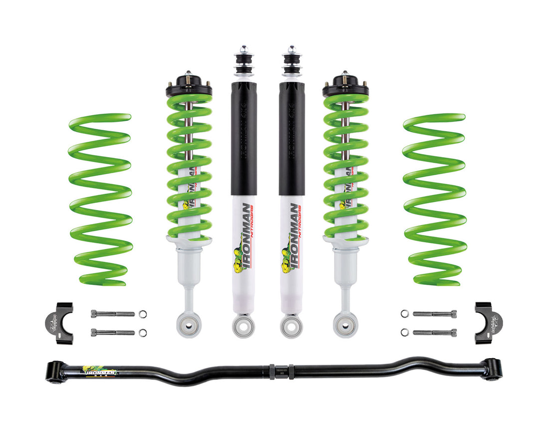 2-3" Nitro Gas Suspension Lift Kit for Lexus GX470 (2003-2009) with KD ...