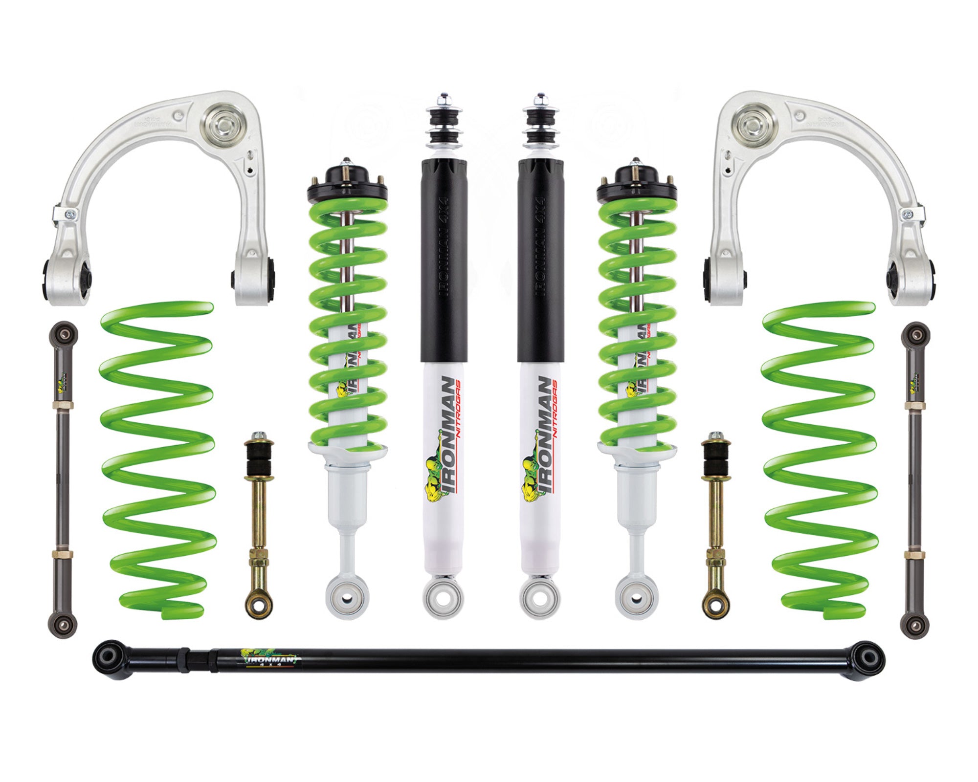 2-3" Nitro Gas Suspension Lift Kit for Lexus GX470 (2003-2009) Non-KDS ...