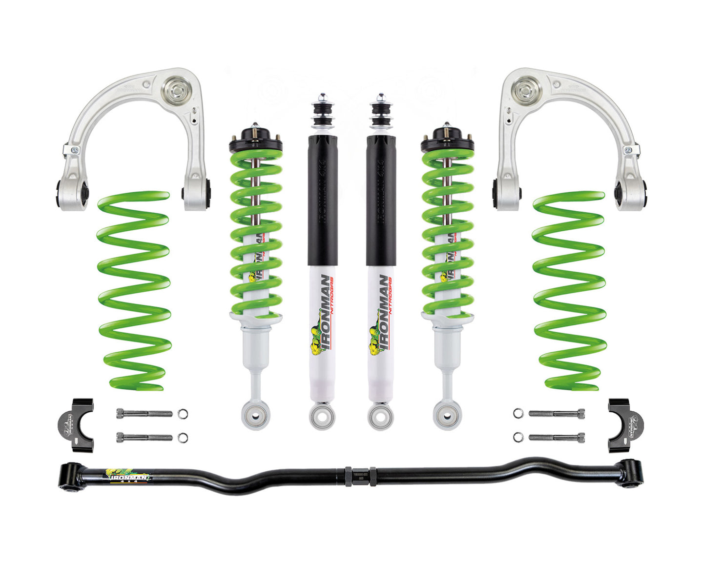 2-3" Nitro Gas Suspension Lift Kit for Toyota 4Runner (2010-2024) with ...