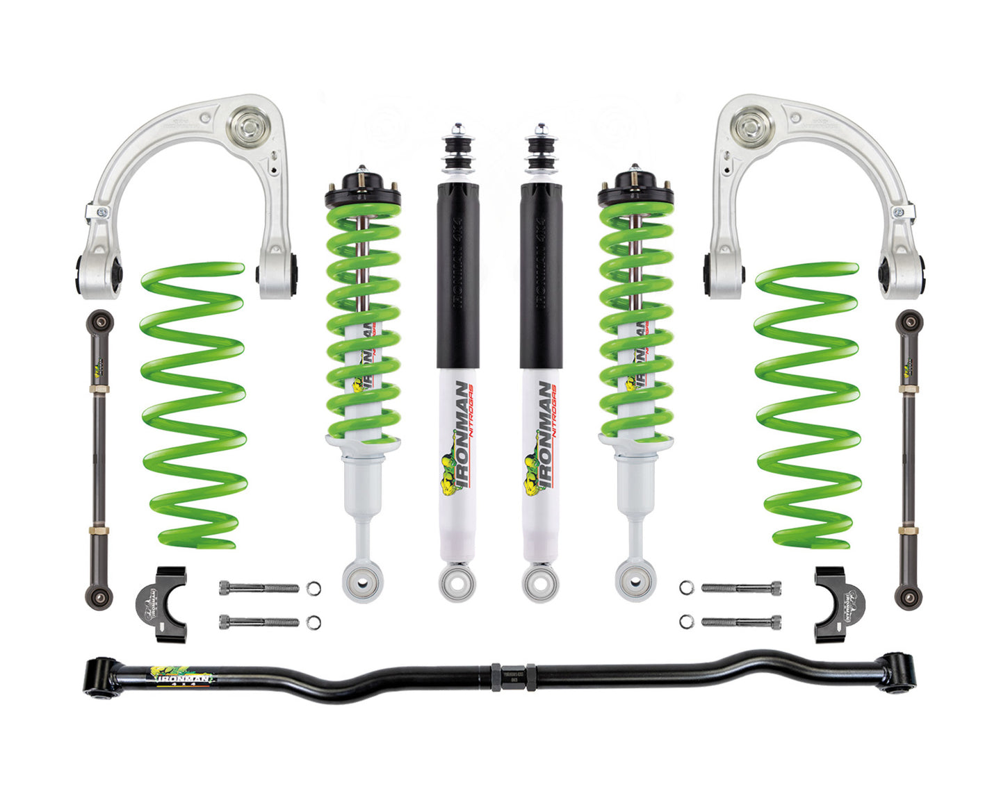 2-3" Nitro Gas Suspension Lift Kit for Lexus GX460 (2010-2023) with KD ...