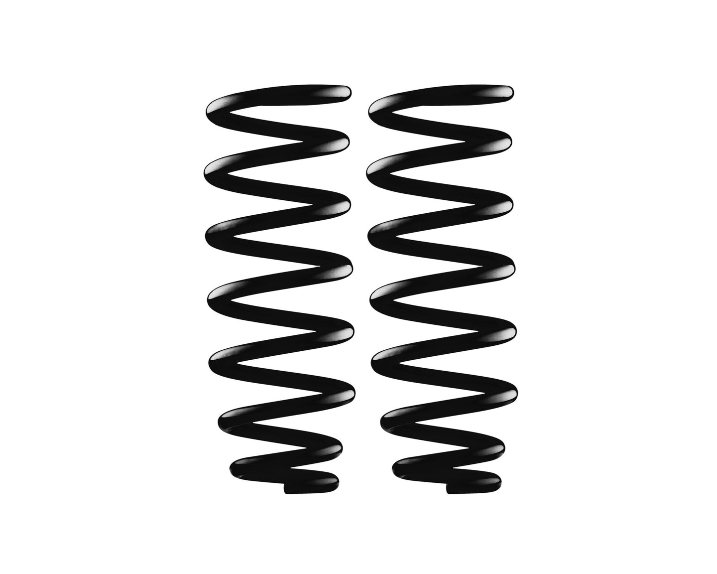 Rear Coil Springs | Black | 2" Lift Heavy Load (440+ lbs) | Toyota Tac ...